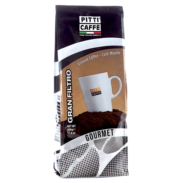 Confezione di caffè Pitti Caffè Gourmet miglior caffè macinato da 500 ...